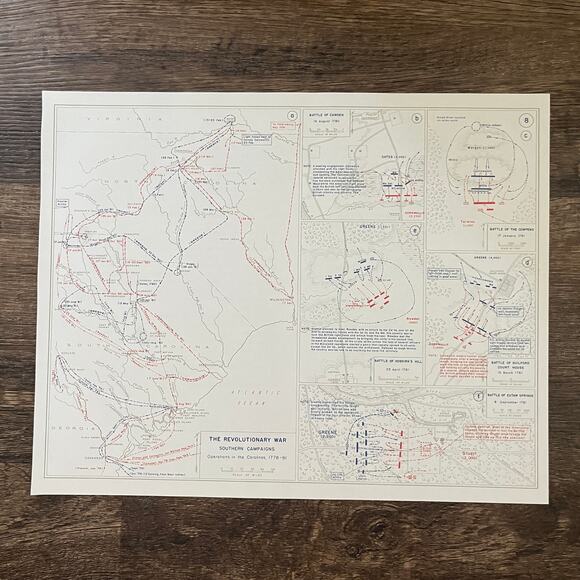 None and/or Unknown | Other | The Revolutionary War Southern Campaigns ...